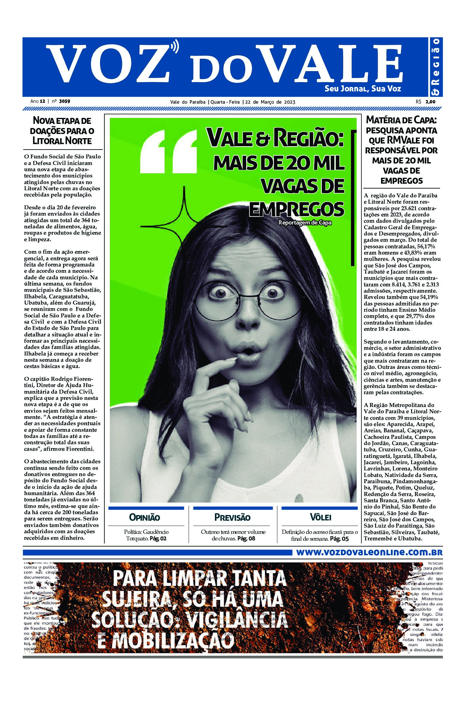Edição 22 de Março de 2023 | Voz do Vale Online