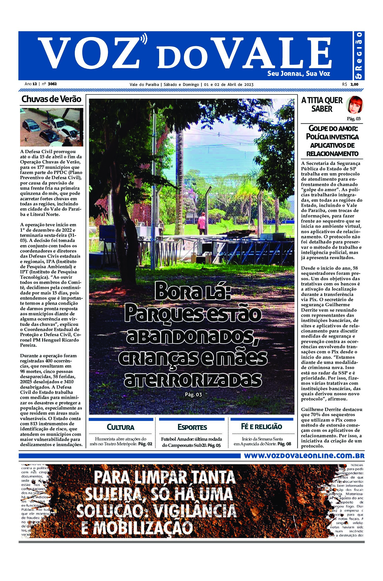 Edição 01 e 02 de Abril de 2023 | Voz do Vale Online