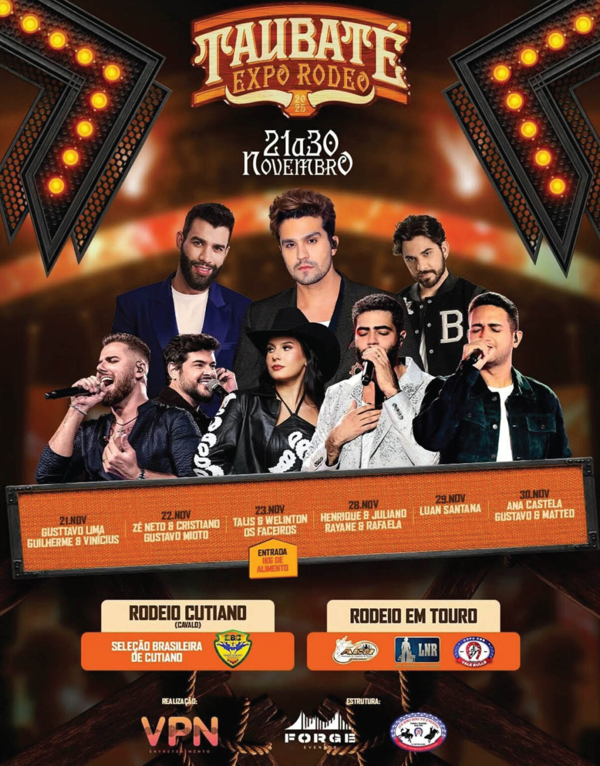 Expo Rodeio reunirá grandes nomes da música em Taubaté - Voz do Vale Online
